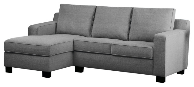 Bailey Fabric Sectional - Transitional - Sectional Sofas - by Abbyson ...