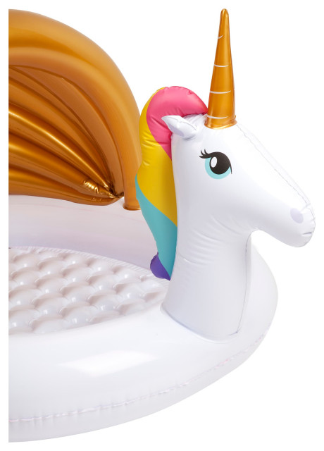 SunnyLIFE Kids Inflatable Kiddy Pool - Unicorn - Modern - Pool Toys And ...