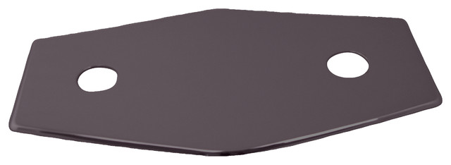 Two-Hole Remodel Plate In Oil Rubbed Bronze - Contemporary - Tub And ...