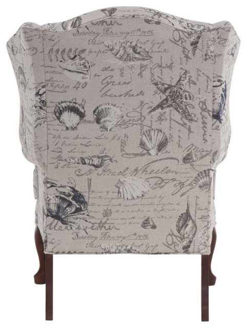 Oceanside Wing Back Chair - Contemporary - Area Rugs - by Bison ...