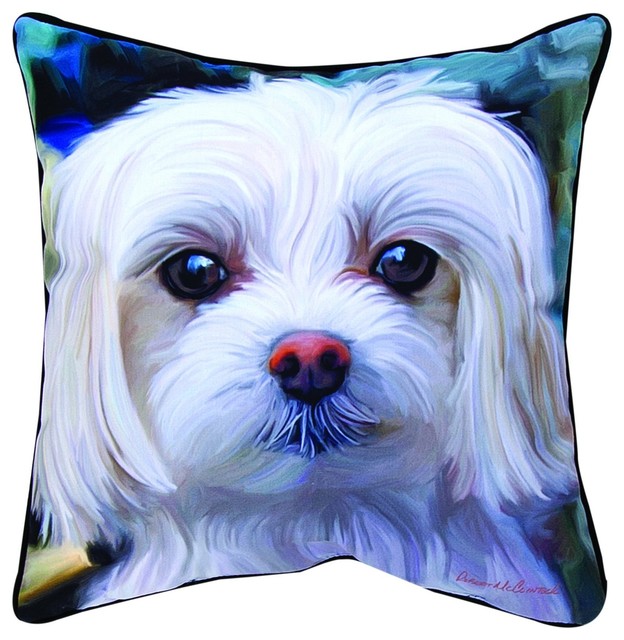 Little Lord Malty Maltese, Rmc-18 D, 18x4 - Contemporary - Decorative ...