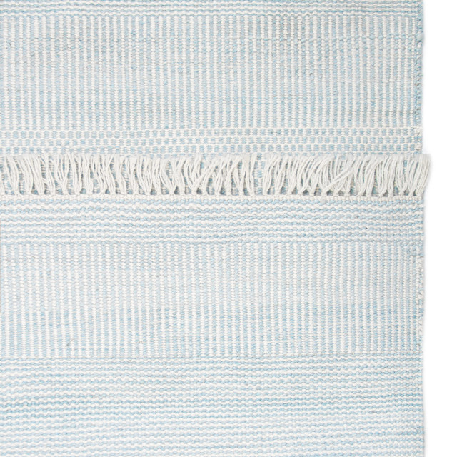 Somner 1x1 Aqua, 1x1 - Contemporary - Outdoor Rugs - by Company C | Houzz