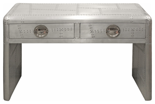 Pilot 2 Drawer Console Table - Industrial - Console Tables - by Moti ...