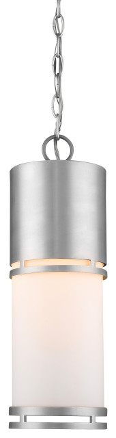 Z-Lite Outdoor Led Chain Hung Light, Brushed Aluminum, 560Chb-Ba-Led ...