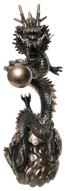 Asian Four Toe Dragon - Asian - Decorative Objects And Figurines - by T ...