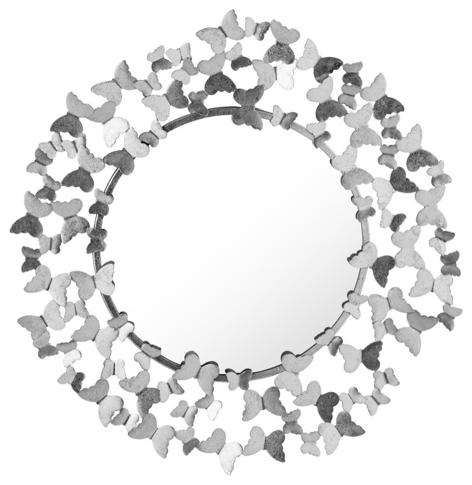 Butterfly Mirror - Contemporary - Wall Mirrors - by Meridian Furniture ...