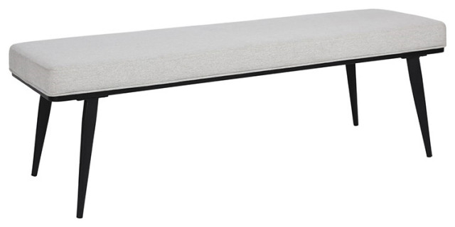 Executive Bench - Midcentury - Upholstered Benches - by AFB Decor | Houzz