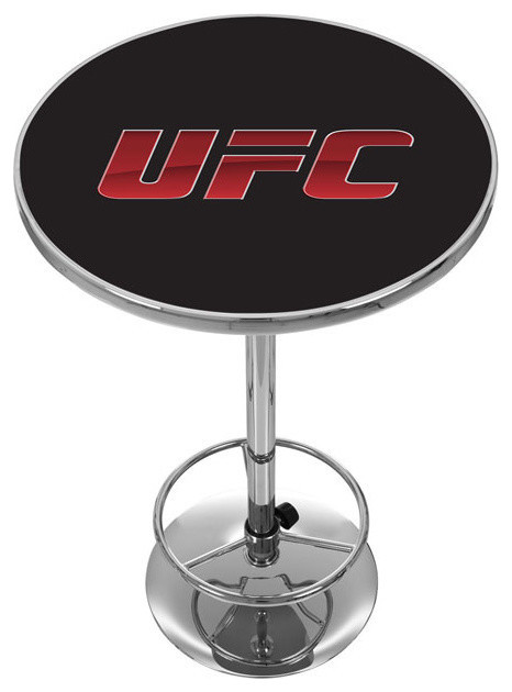 UFC Chrome Pub Table - Contemporary - Indoor Pub And Bistro Tables - by ...