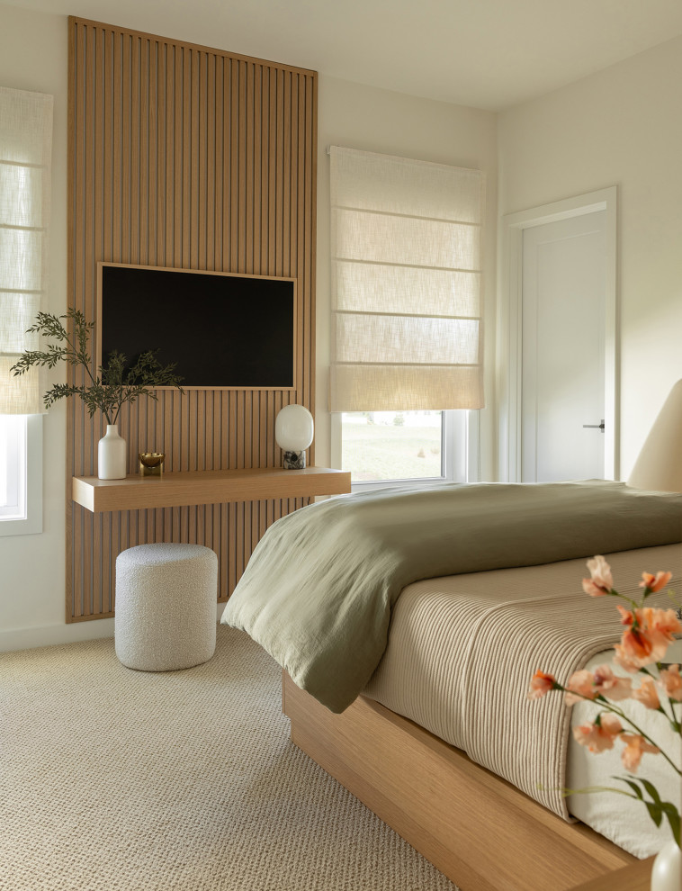 Neutral Guest Bedroom - Scandinavian - Bedroom - DC Metro - by Halcyon ...