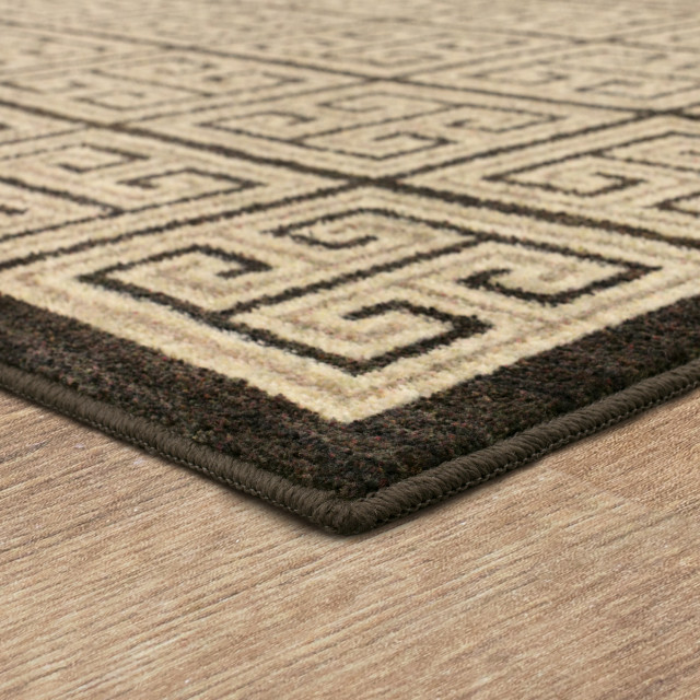 Mohawk Home Meander Modern Geometric Area Rug, 3'x5' - Contemporary ...