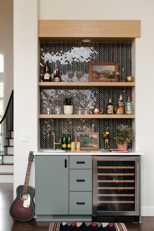 58+ Bar Backsplash ( ELEGANT & STYLISH ) - Home Bar Tile Designs