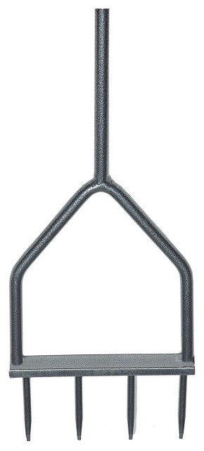 Yard Butler M-7C Steel Lawn Spike Aerator with 4-Heavy Duty Spikes, 37 ...
