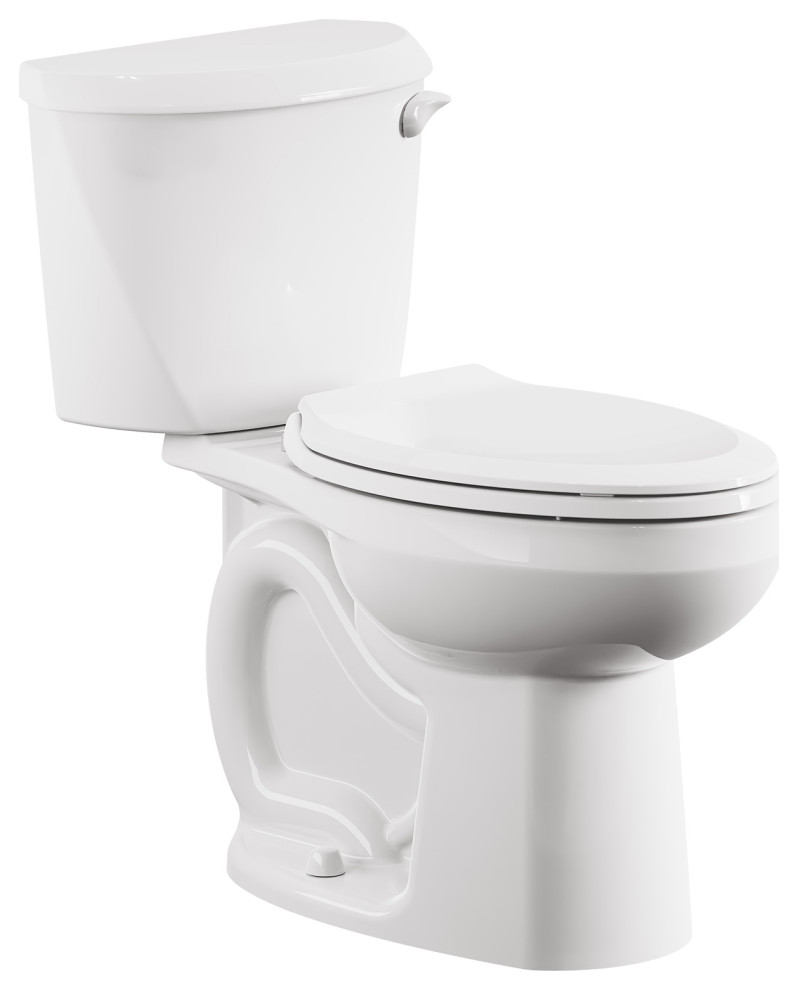 Colony 3 Two-Piece 1.28 gpf Chair-Height Elongated Right-Hand Trip ...