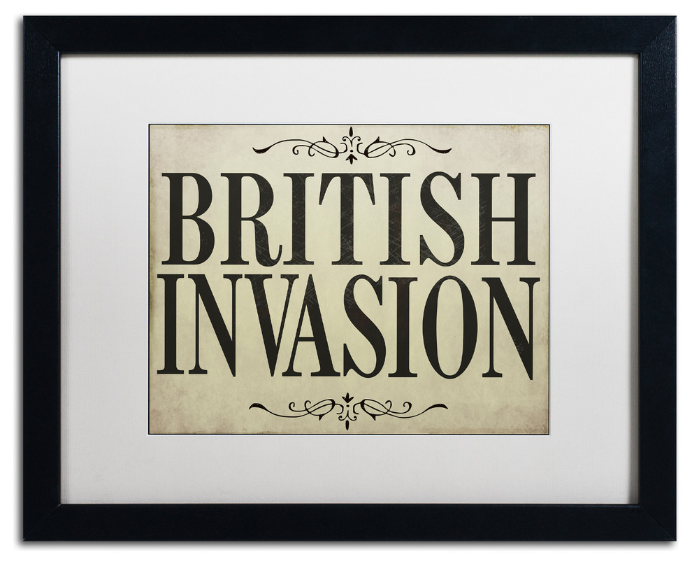 Color Bakery 'British Invasion' Art, 20"x16" - Contemporary - Prints ...