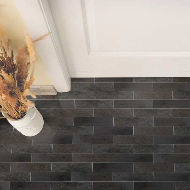 Capri Brick Porcelain Floor and Wall Tile, 5.13 sqft./case ...