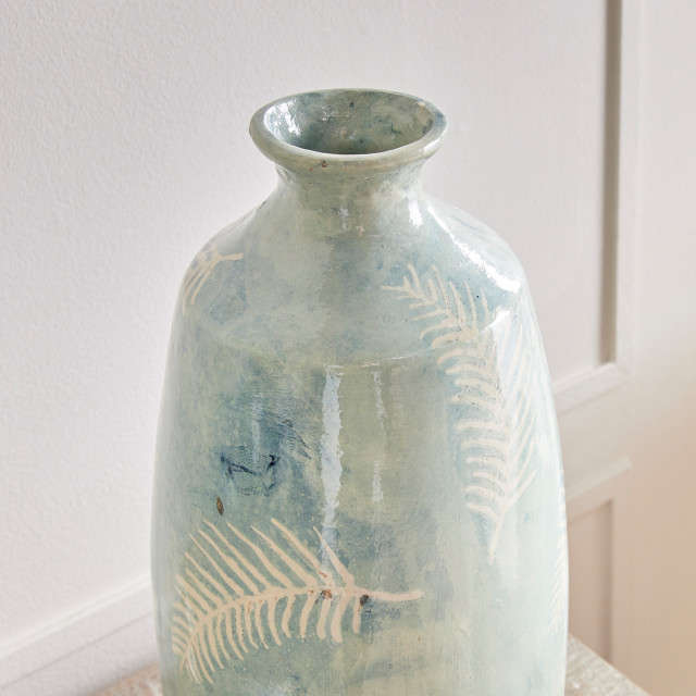 Fernscape Vase, Large, 7x7x15 - Tropical - Vases - by Napa Home ...