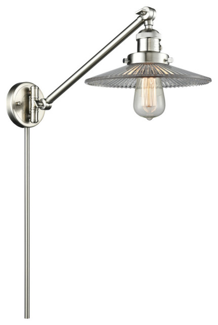 Halophane 1-Light LED Swing Arm Light - Industrial - Swing Arm Wall ...