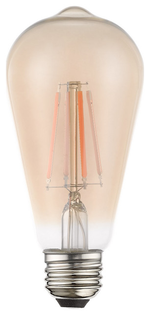 Livex Lighting - 960421X60 - LED Bulbs - Case of 60 Bulbs - Amber Glass ...