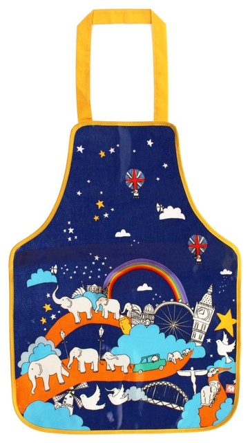 Elephant Parade Unforgettable Journey Childs PVC Apron - Contemporary ...
