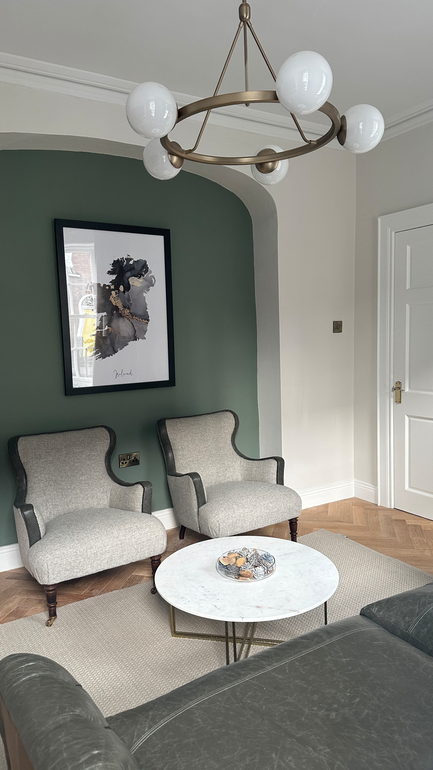 Period terrace living room