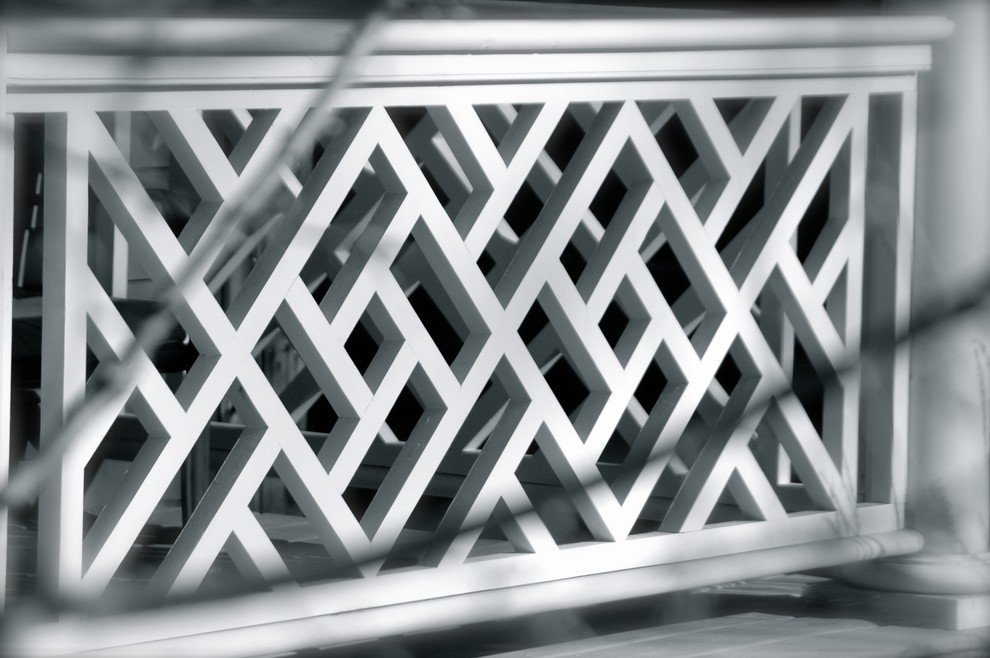 Chinese Chippendale Railing - Diamond - Traditional - Denver - by ...