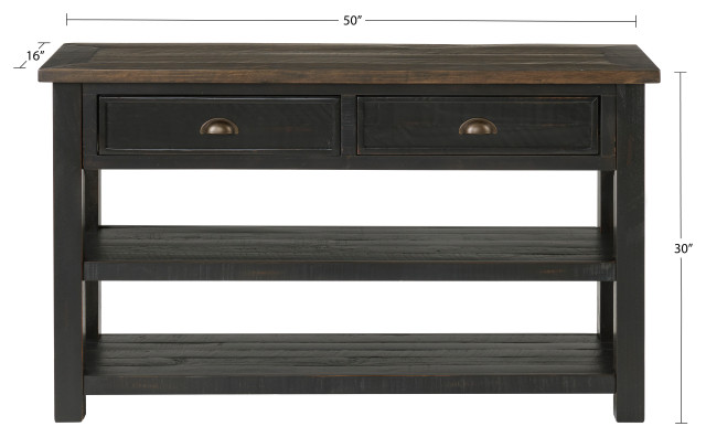 Monterey 50-inch Sofa Console Table - Transitional - Console Tables ...