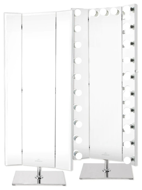 Trifecta Full Length Vanity Mirror - Modern - Makeup Mirrors - by ...