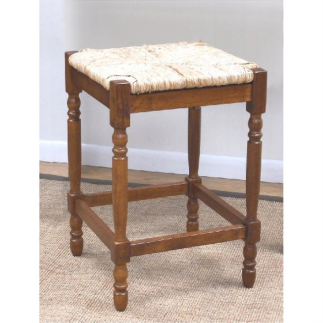 French Country Counter Stool - Beach Style - Bar Stools And Counter ...