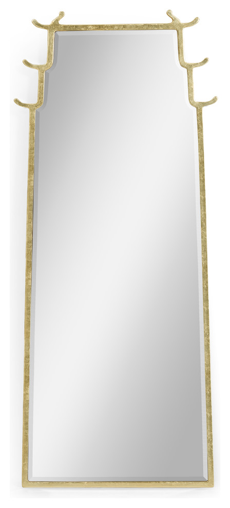 Asian Fusion Floor Standing Mirror - Transitional - Floor Mirrors - by ...