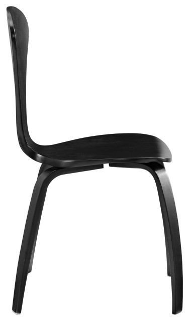 MODWAY Vortex Dining Chairs Set of 4 - Midcentury - Dining Chairs - by ...