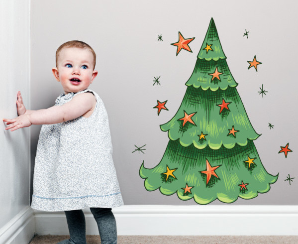 Vinyl Christmas Tree