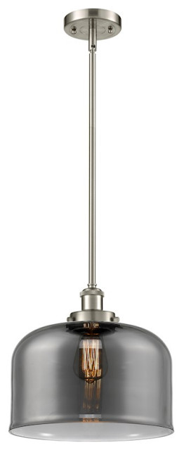 Innovations B XL Bell LED Pendant, BSN /CP Smoke/Sphere, 916-1S-SN-G73 ...