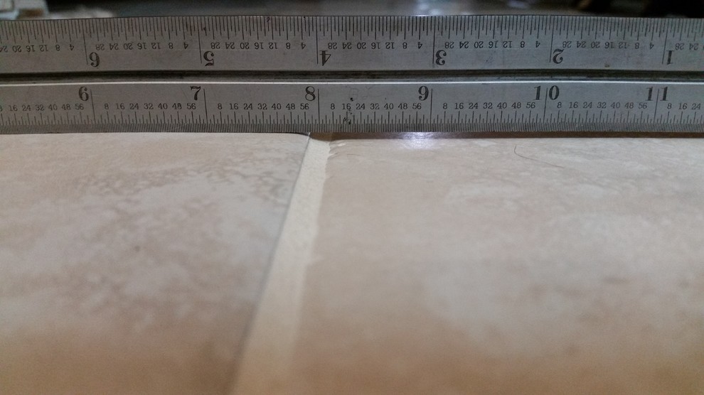 Bad tiles installed or a bad installation