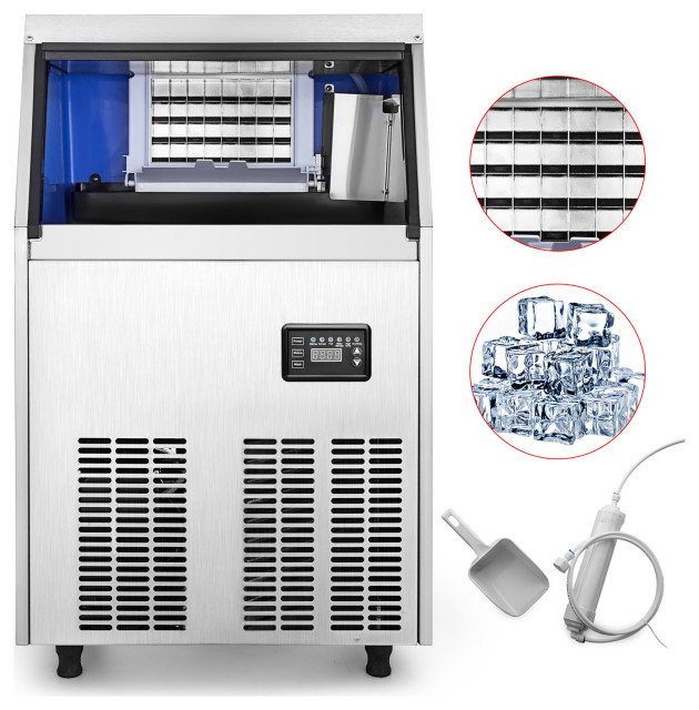 110V Ice Maker Machine Automatic Operation Ice Cube Maker ...