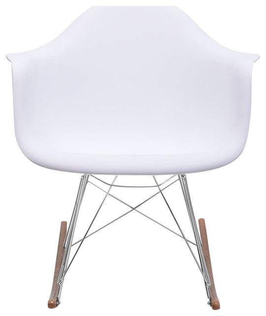 Rocket Chair, White - Midcentury - Rocking Chairs - by PATIOS ON FLEEK ...