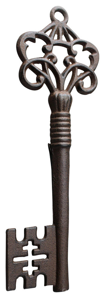 Cast Iron Skeleton Key - Mediterranean - Wall Accents - by Wall ...