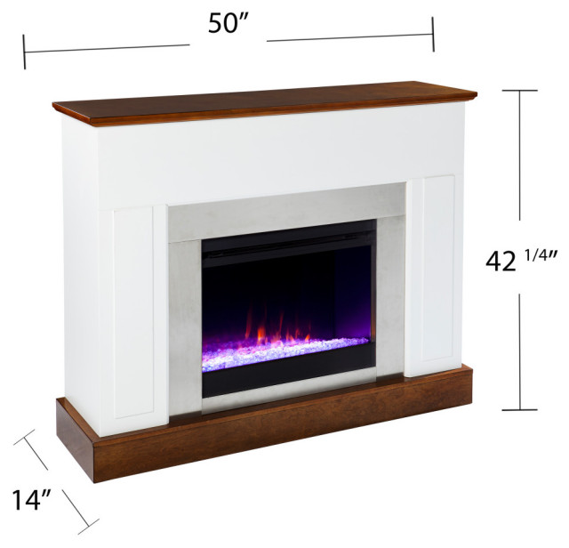 Trandling Color Changing Electric Fireplace - Transitional - Indoor ...