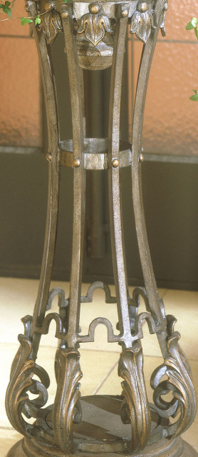 Cast Iron & Stone Jardiniere - Traditional - Indoor Pots And Planters ...