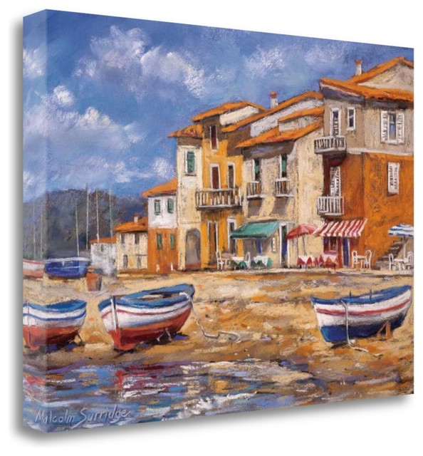 Waters Edge By Malcolm Surridge, 24"x18" - Beach Style - Prints And ...