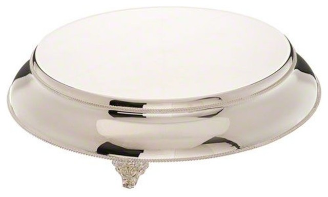 Elegance Round Cake Plateau - Traditional - Dessert And Cake Stands ...