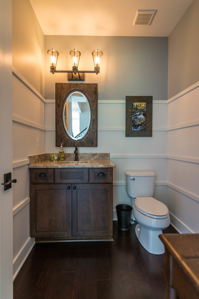 New Custom Home - Craftsman - Powder Room - Detroit - by Tony Van Oyen ...