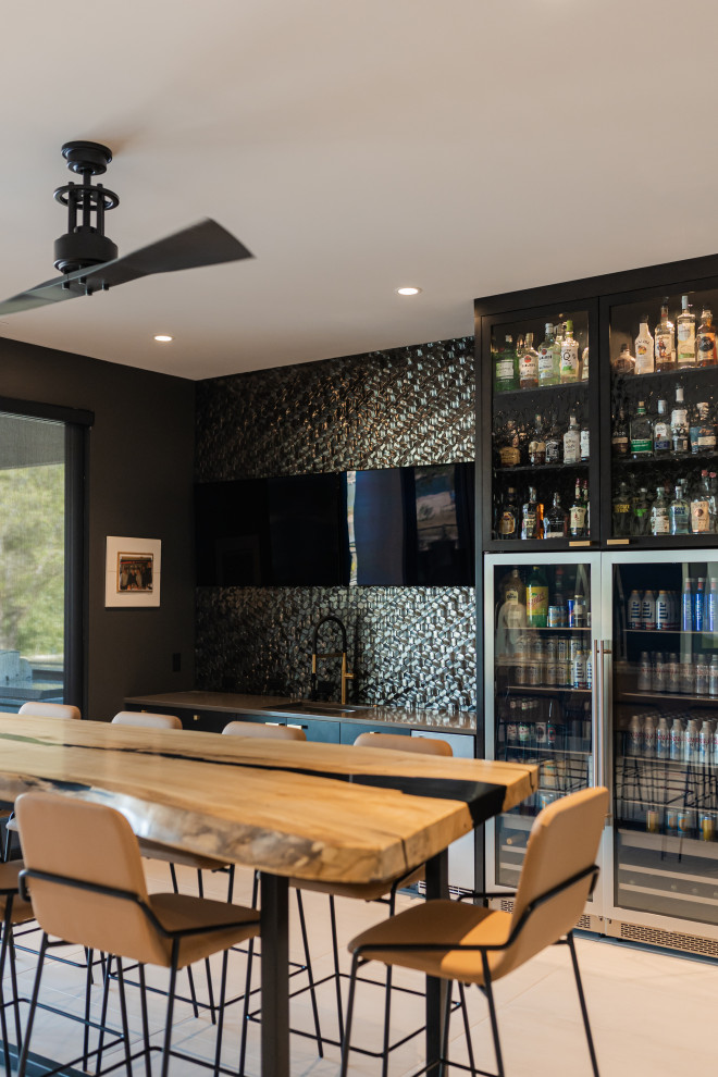 Modern New Build Home - Modern - Home Bar - Omaha - by CKF Co. | Houzz