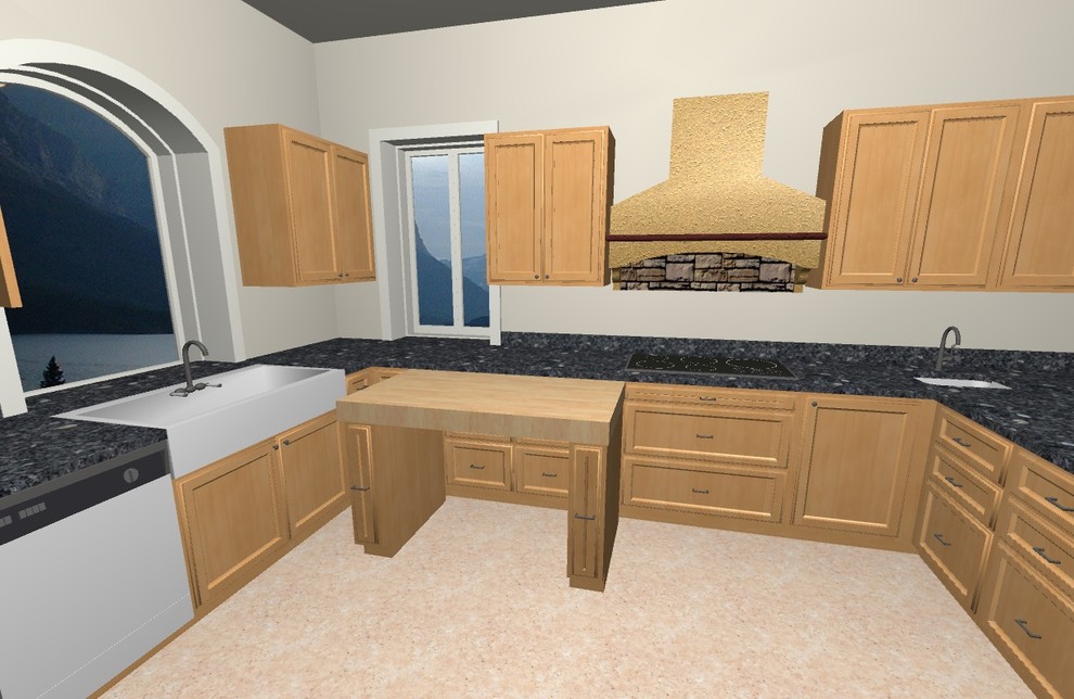 Anyone build a motorized sliding table in your kitchen?