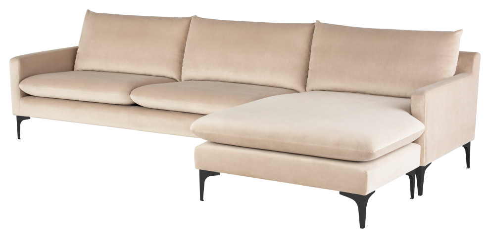 Anders Sectional Sofa - Midcentury - Sectional Sofas - by Nuevo | Houzz
