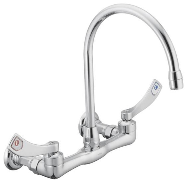 Moen 8126 M-DURA Commercial Kitchen Faucet - Transitional - Utility ...