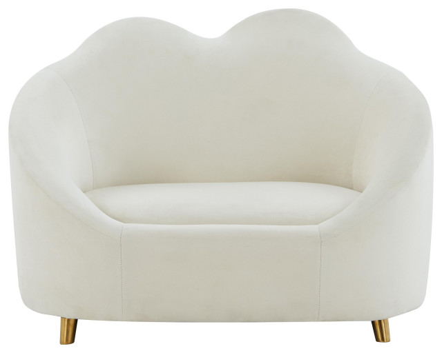 Cloud Velvet Pet Bed - Midcentury - Dog Beds - by TOV Furniture | Houzz