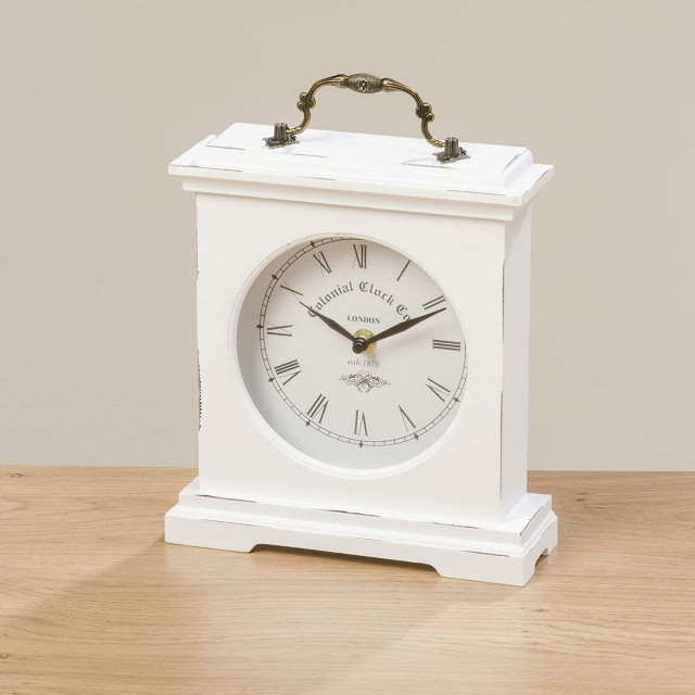 Iconic Colonial Mantel Clock - Farmhouse - Desk And Mantel Clocks - by ...
