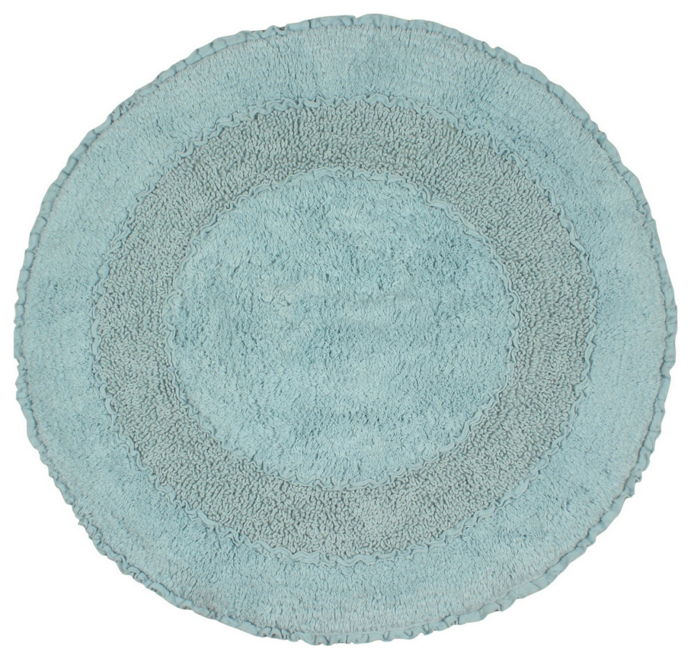 Radiant Round Bath Rug 30", 30" Round - Contemporary - Bath Mats - by ...