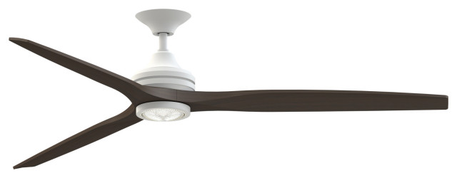 Fanimation Spitfire DC-KIT-72-LK Spitfire DC 72" 3 Blade Indoor ...
