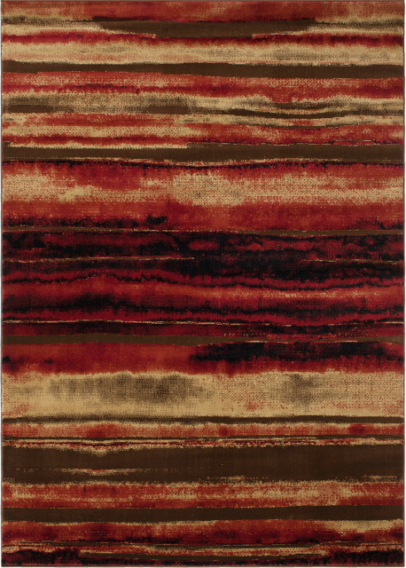 Lodge King Sierra Ridge Multi Rustic Area Rug, 2'3"x3'3" - Contemporary ...